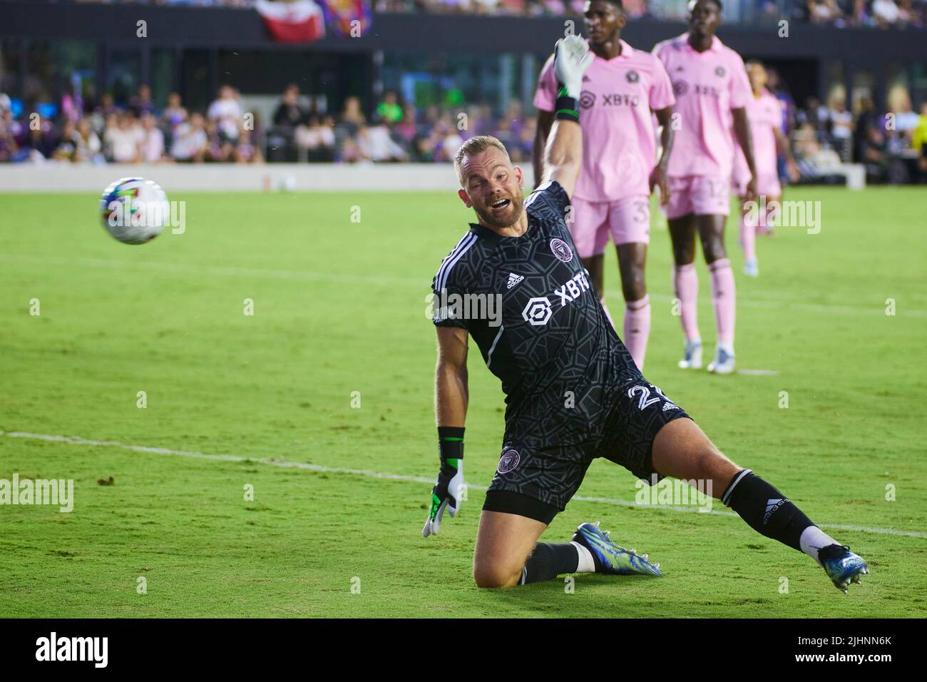 Fort Lauderdale, FL, USA. 19th July 2022. 21 Nick Marsman G Inter Miami ...