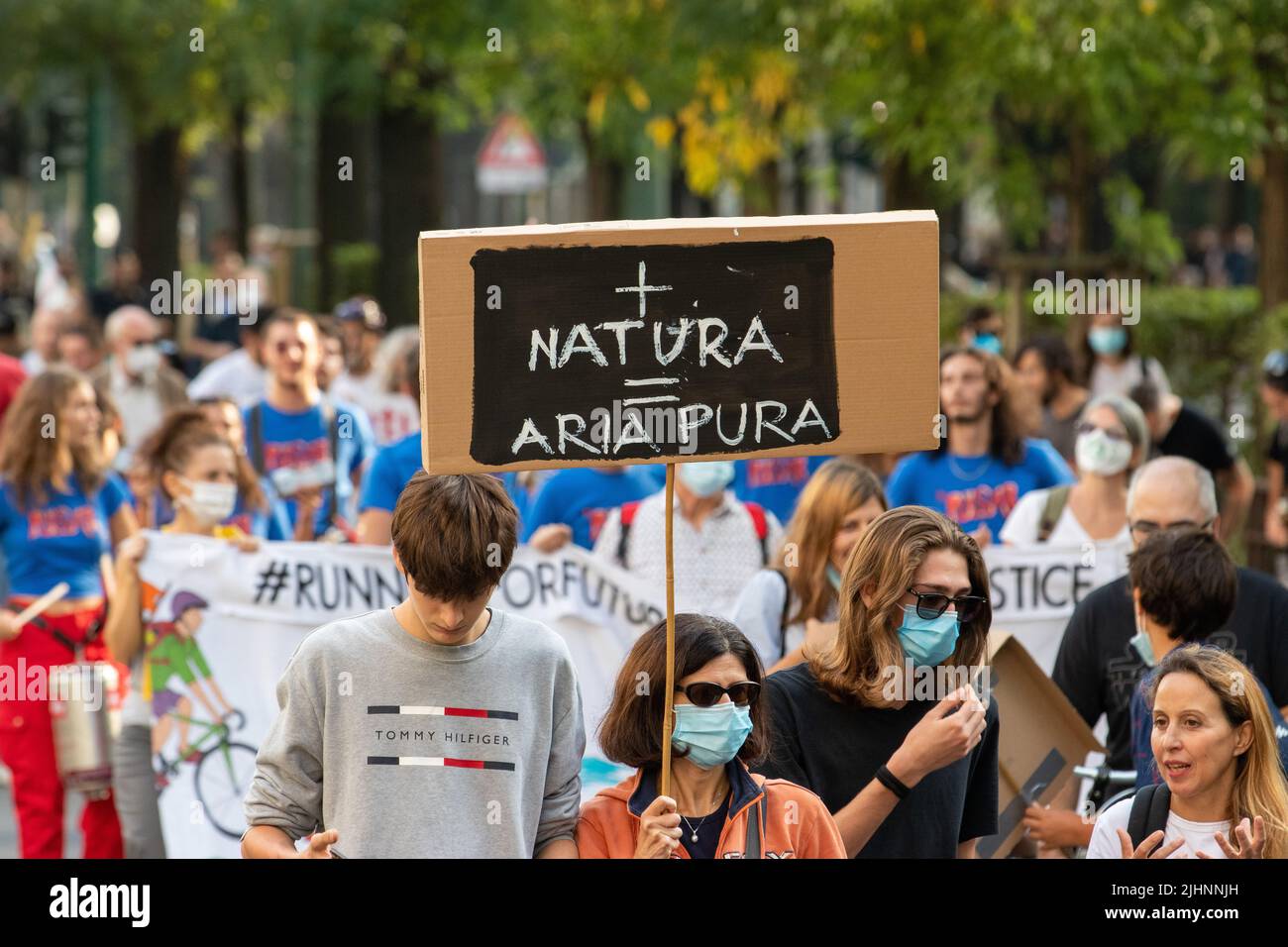 Milan, Italy. 02nd Oct, 2021. On October 2nd, 2021 on the occasion of ...