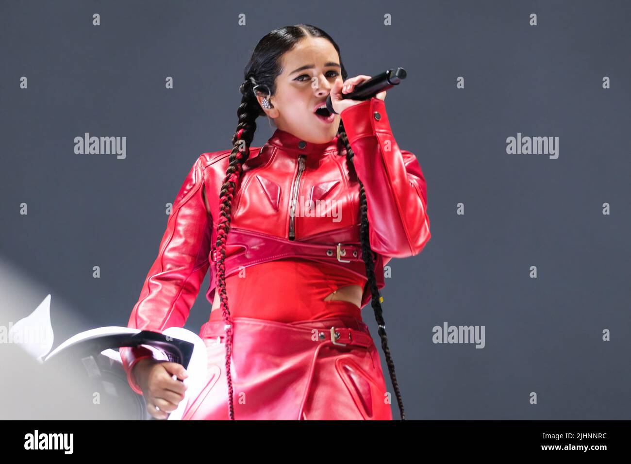 Madrid, Spain. 19th July, 2022. The singer Rosalia Vila Tobella ...