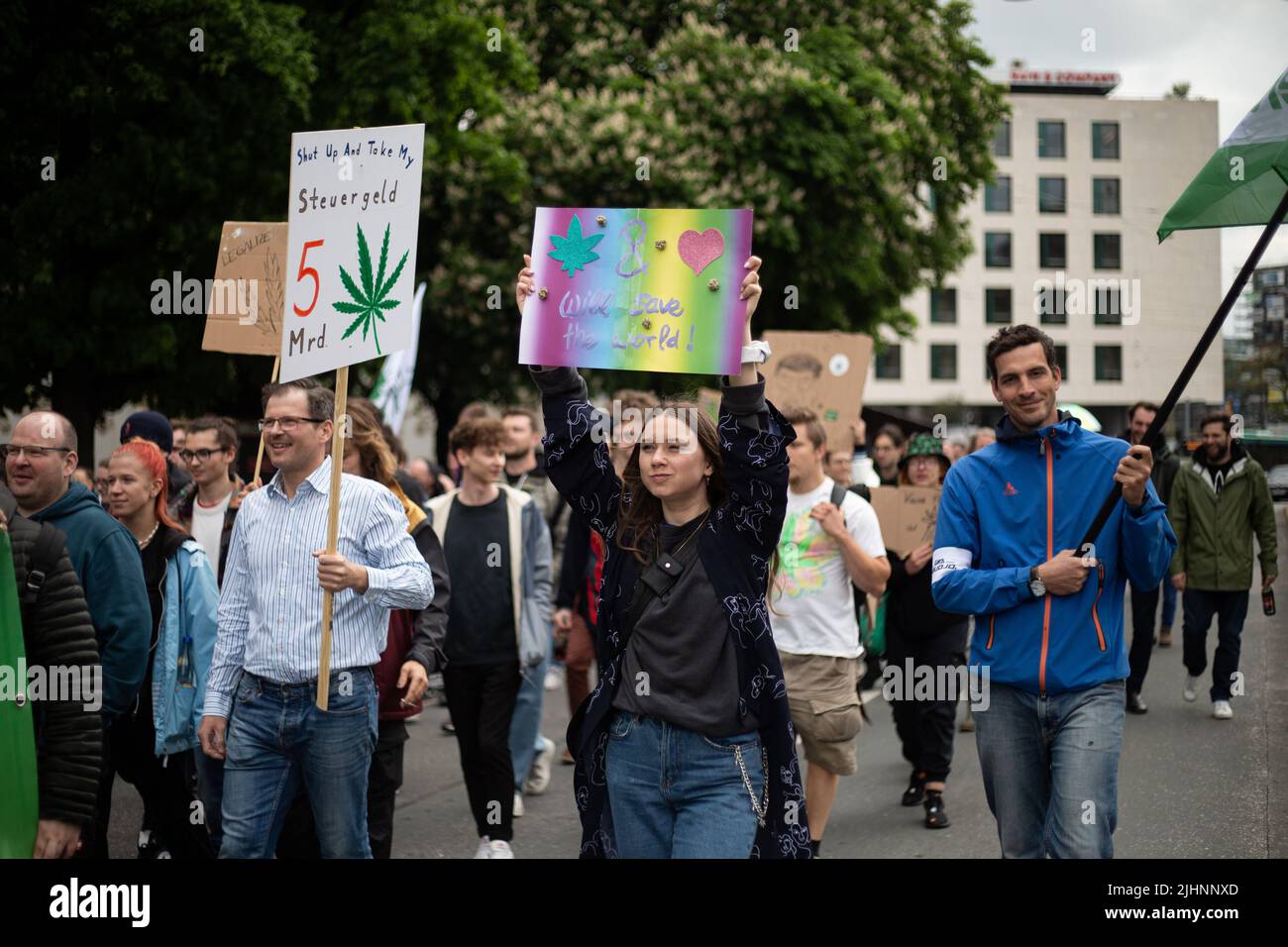On May 7, 2022 up to 200 people gathered at the Global Marijuana March ...
