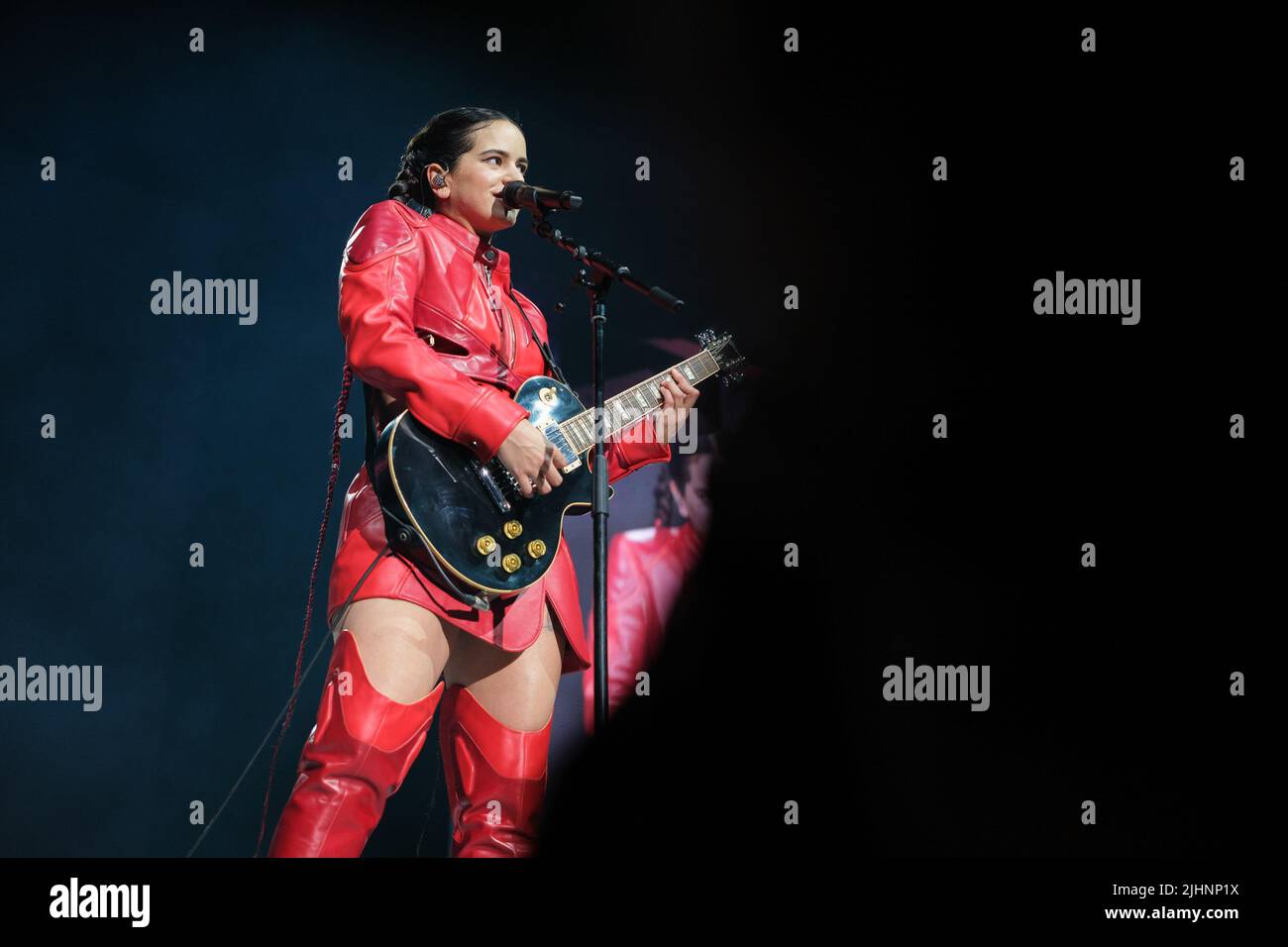 Madrid, Spain. 19th July, 2022. The singer Rosalia Vila Tobella ...