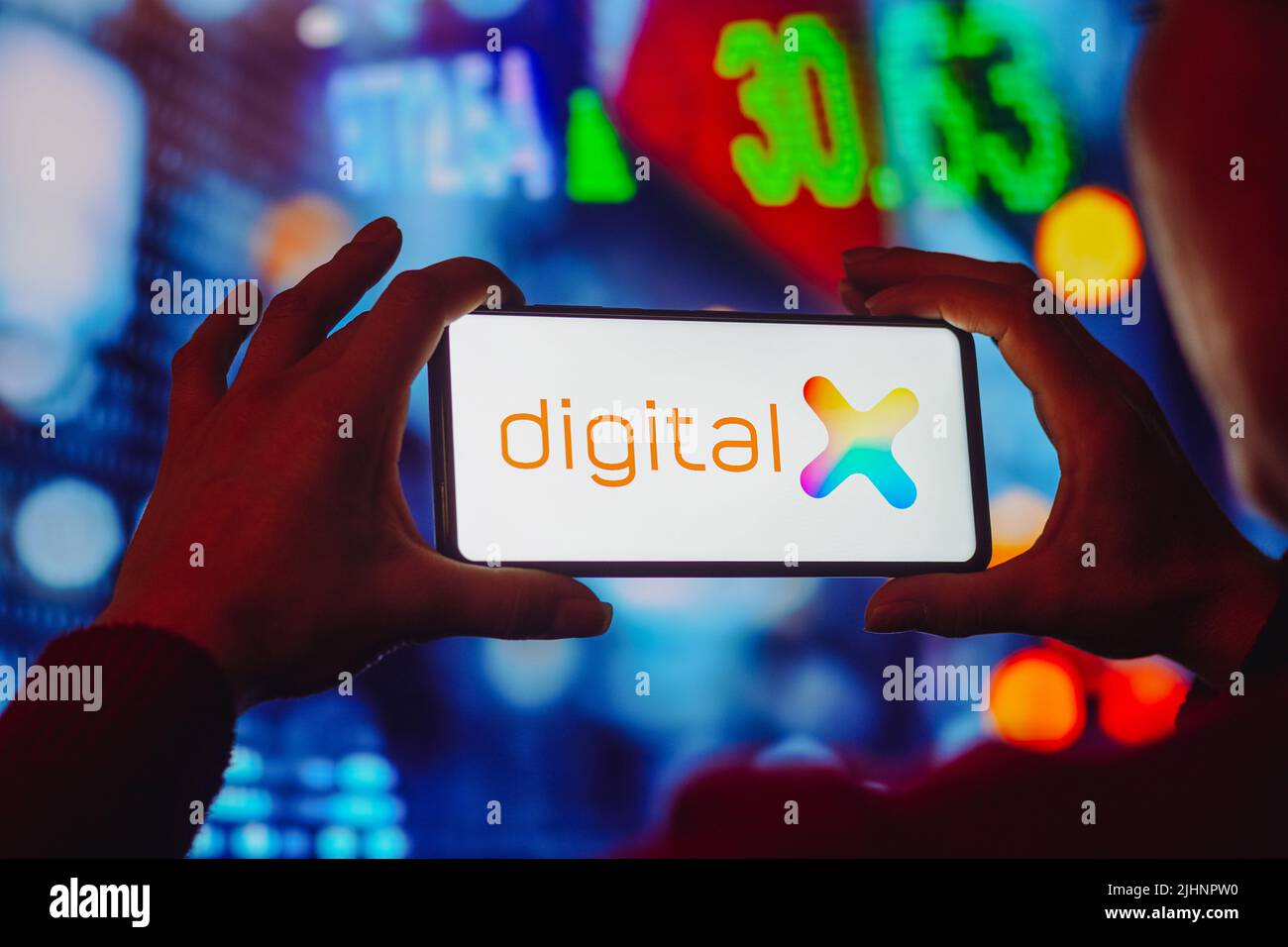 Digitalx logo hi-res stock photography and images - Alamy
