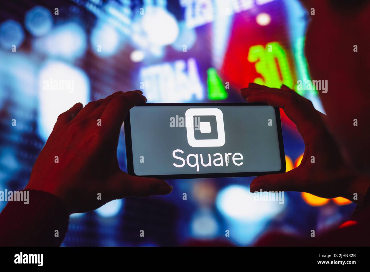 Block logo hi-res stock photography and images - Alamy