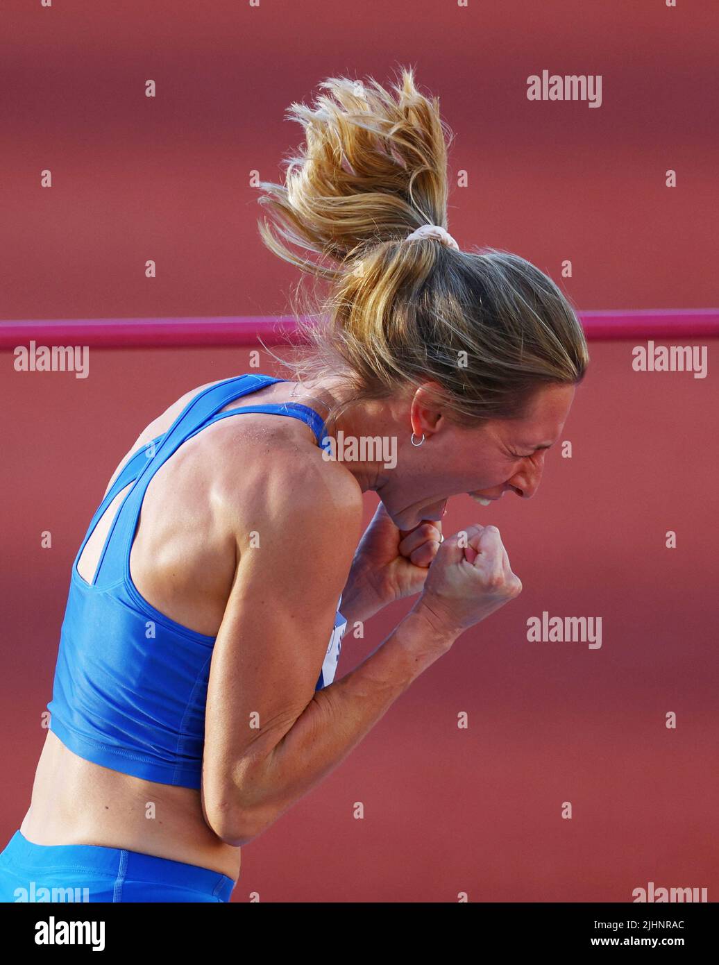 Elena vallortigara high jump hi-res stock photography and images - Alamy