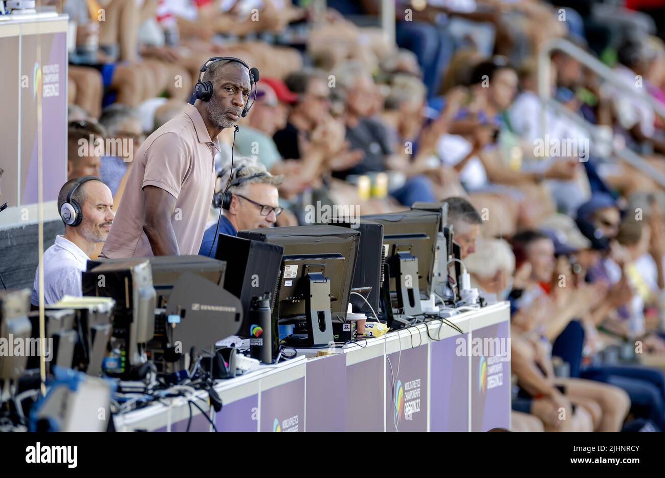 Eugene, Oregon, USA. 21st July, 2022. EUGENE - Michael Johnson is a ...