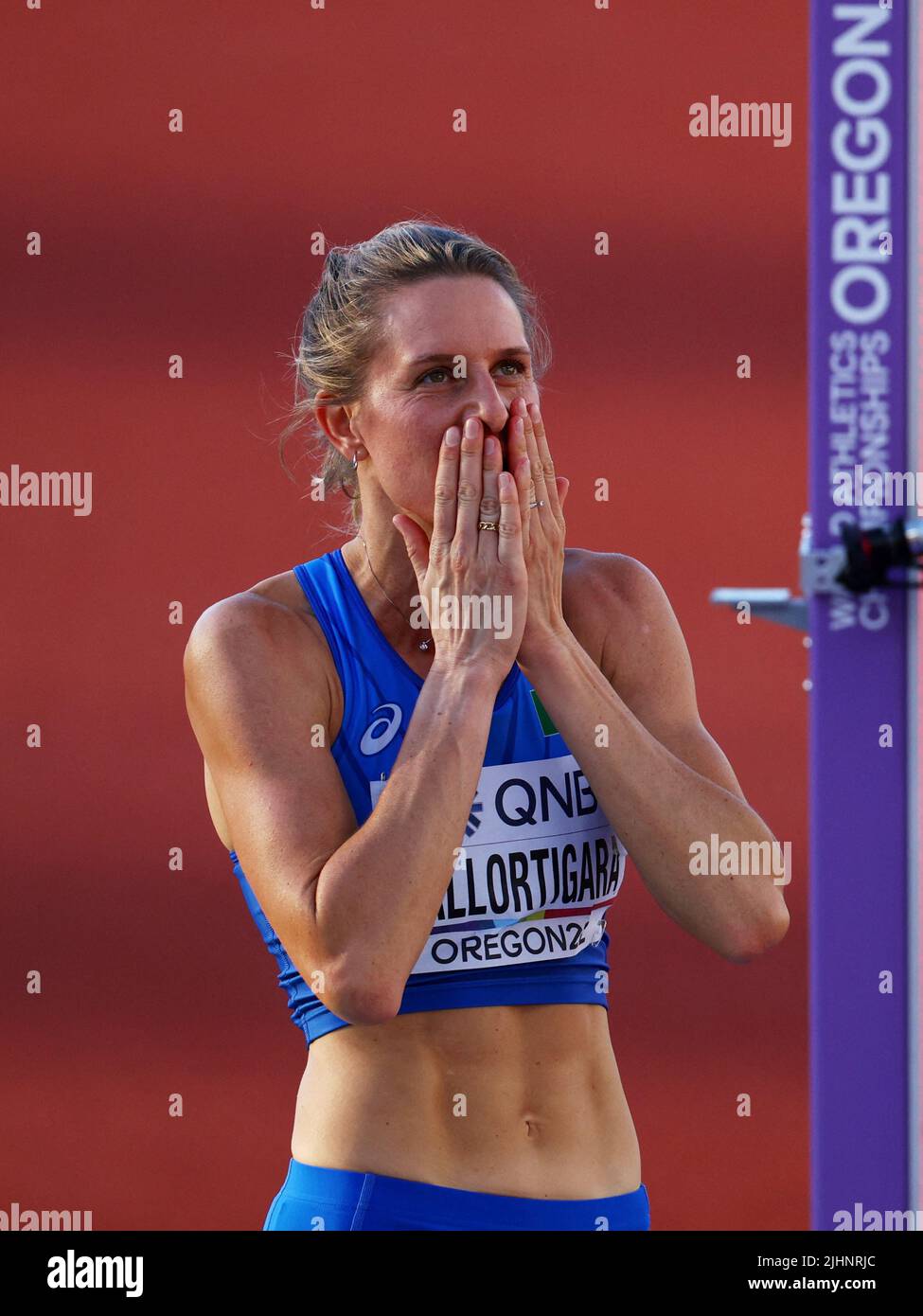 Elena vallortigara high jump hi-res stock photography and images - Alamy