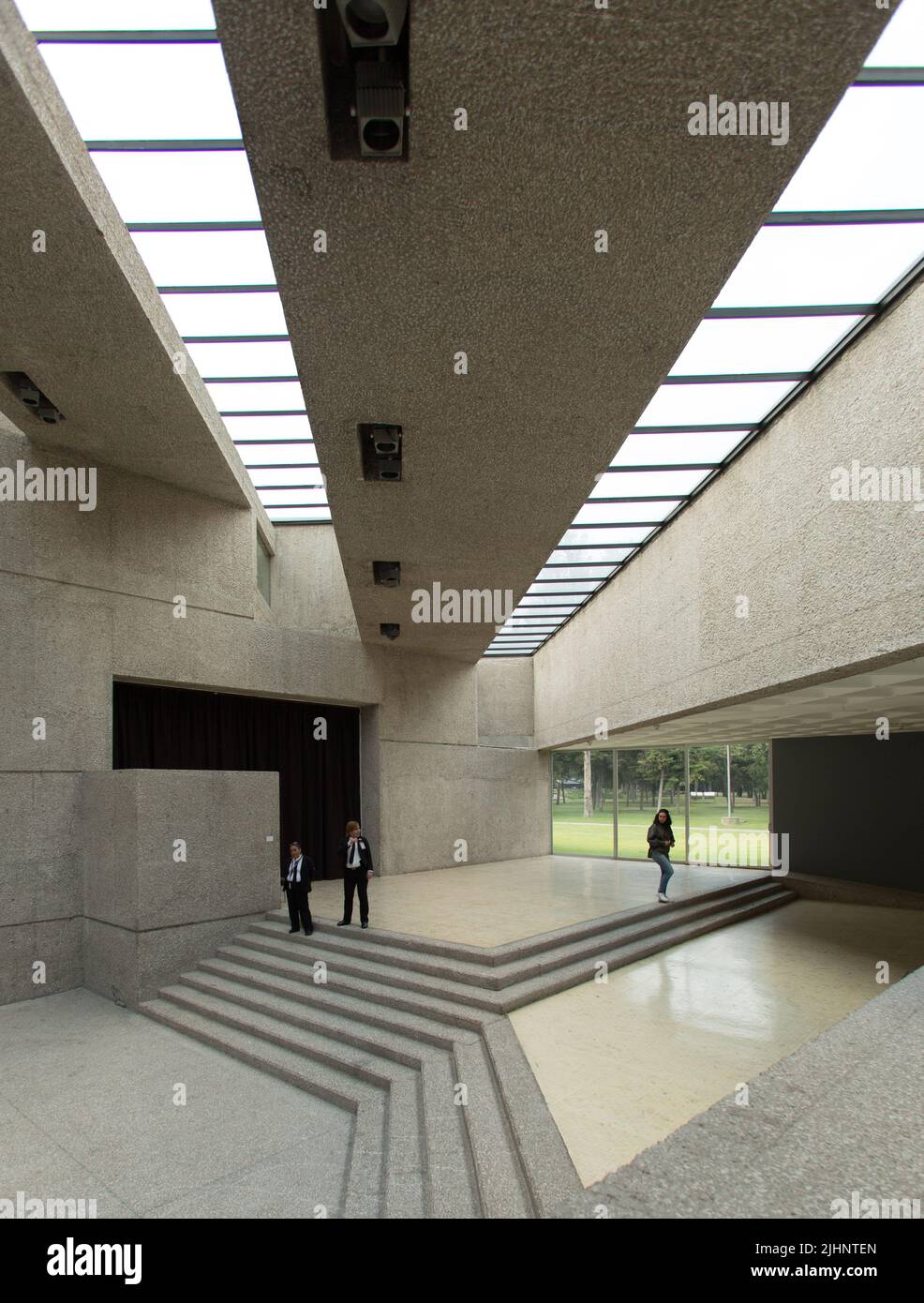 Interior of Museo Tamayo Arte Contemporaneo Stock Photo - Alamy