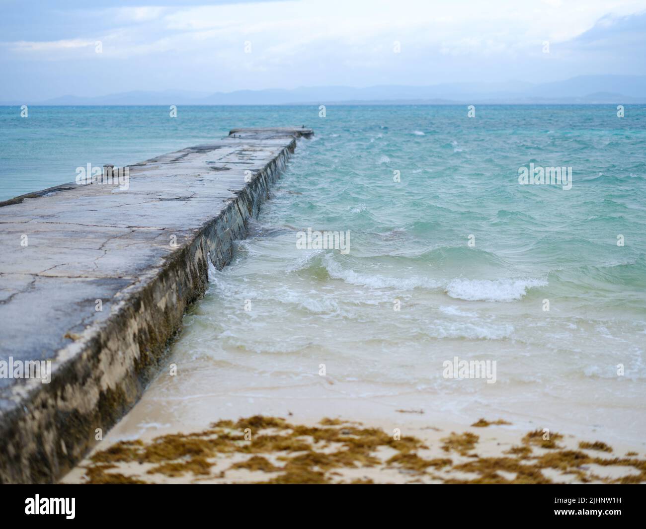 Landing Pier, Okinawa Prefecture, Japan Stock Photo - Alamy