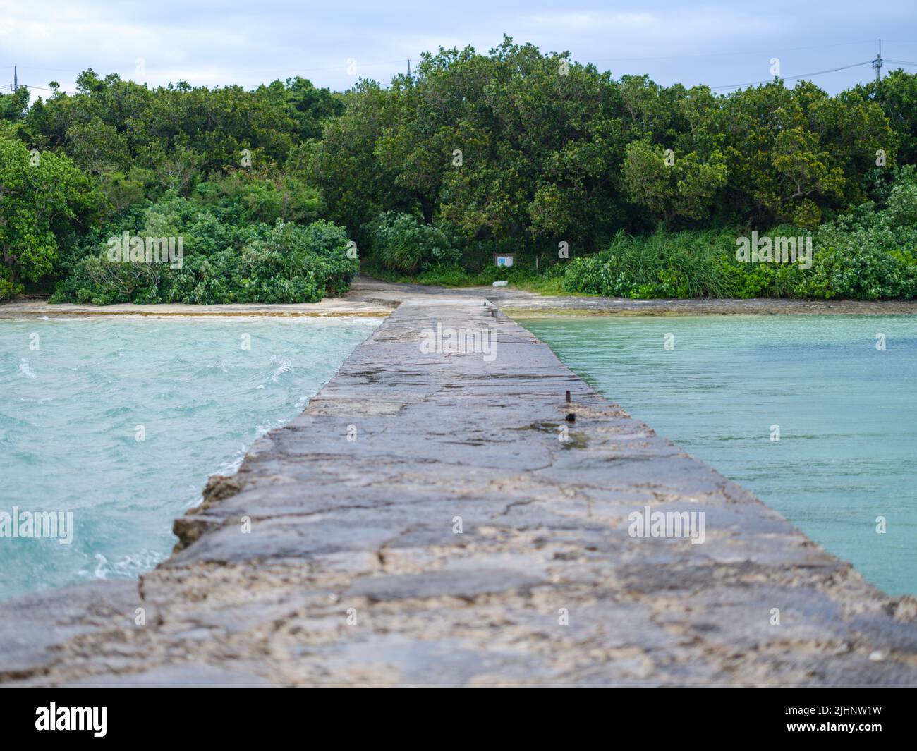 Landing Pier, Okinawa Prefecture, Japan Stock Photo - Alamy