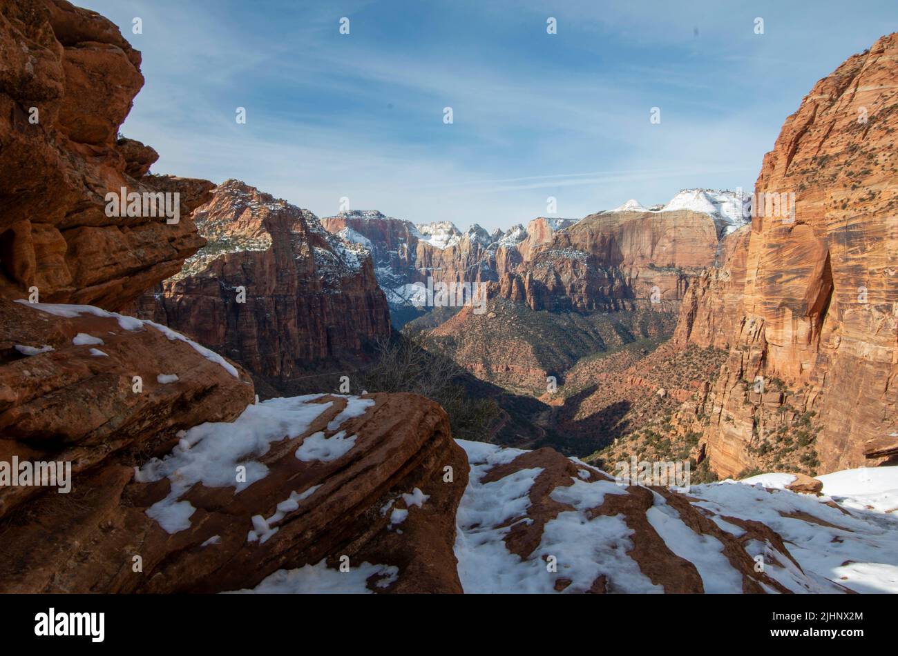 Canyon Overlook provides jaw-dropping views of Zion National Park in ...