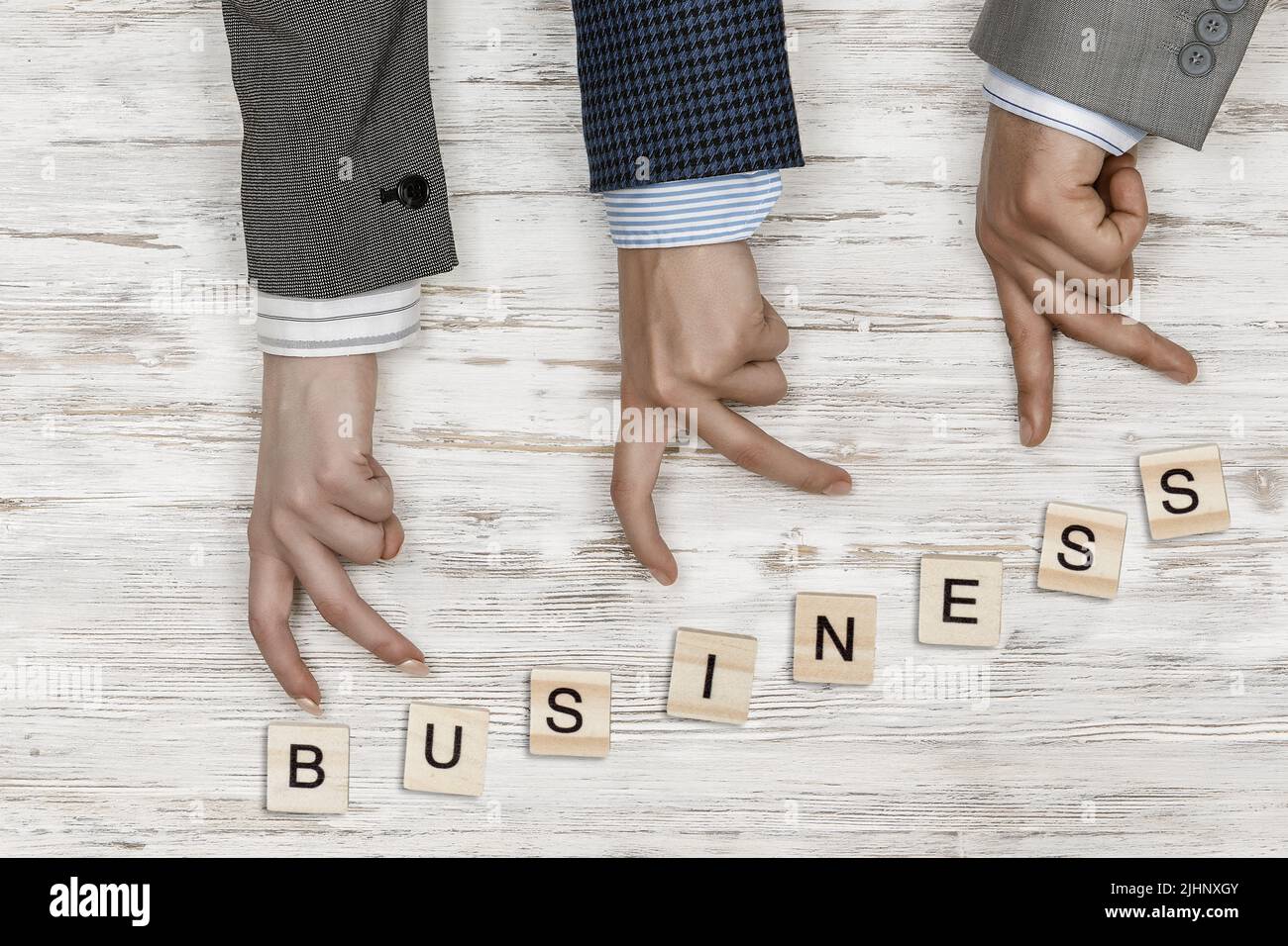 Business decrease concept . Mixed media Stock Photo - Alamy