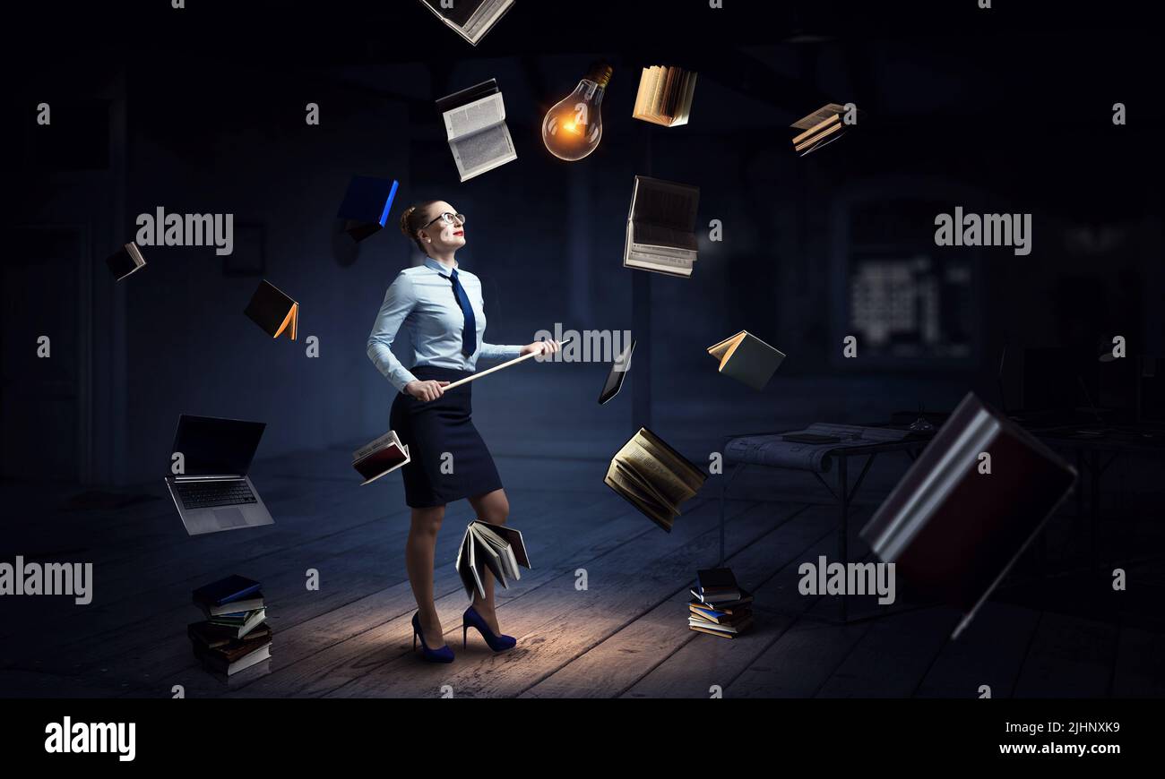 Communication and innovation concept . Mixed media Stock Photo - Alamy