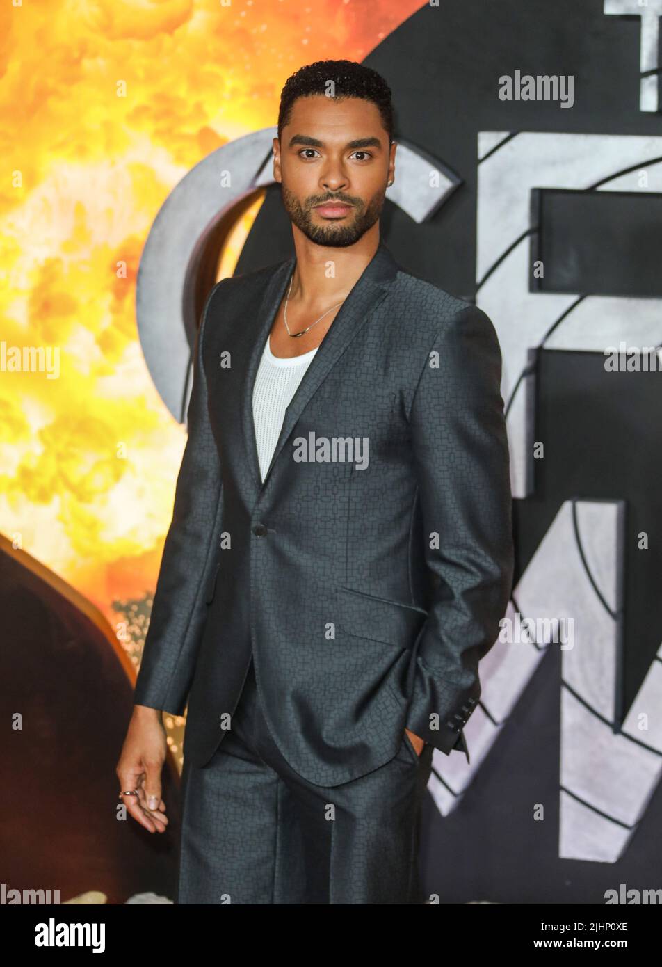 London, UK. 19th July, 2022. Rege-Jean Page seen attending the UK ...