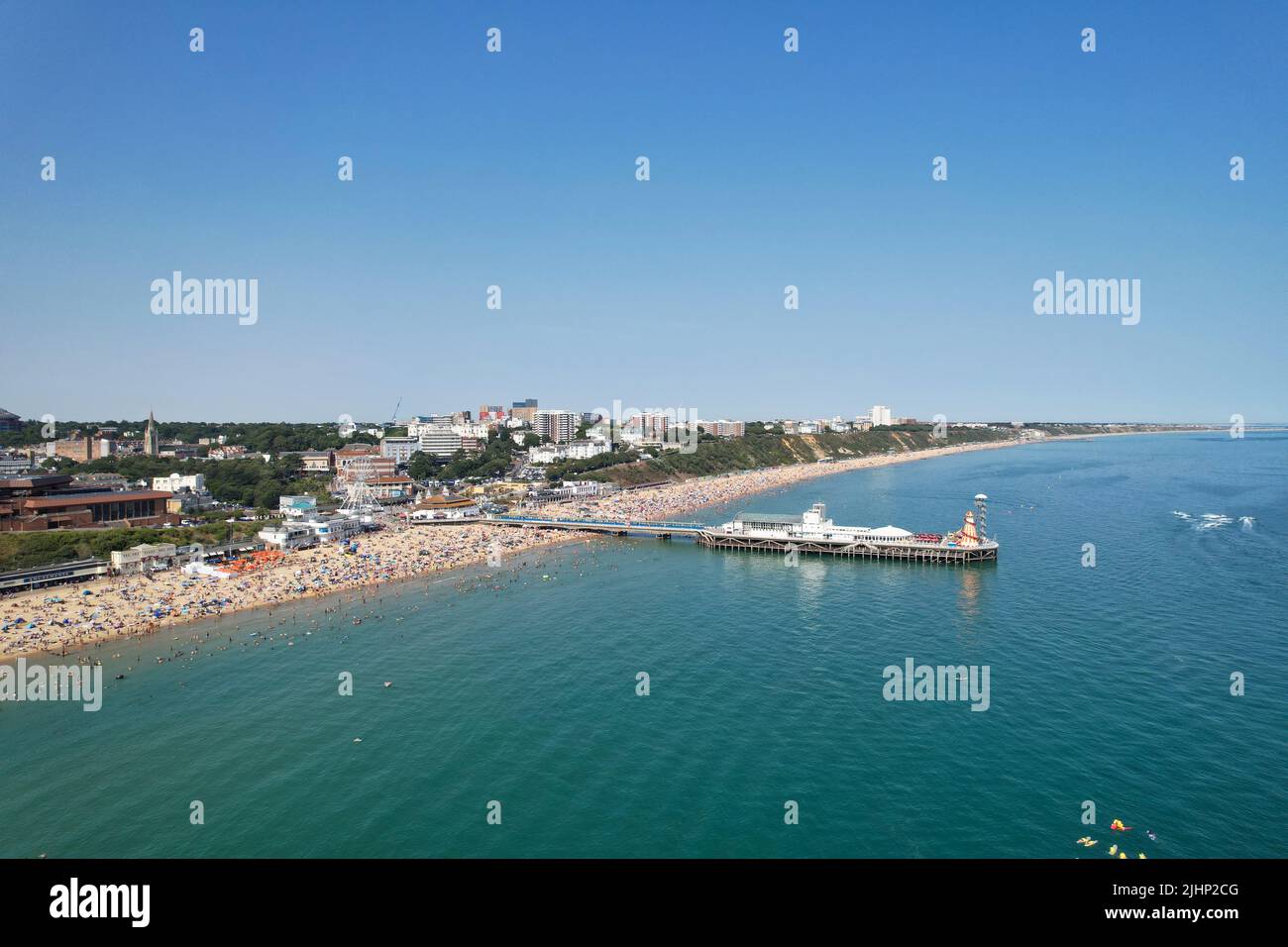 Bournemouth town aerial hi-res stock photography and images - Alamy