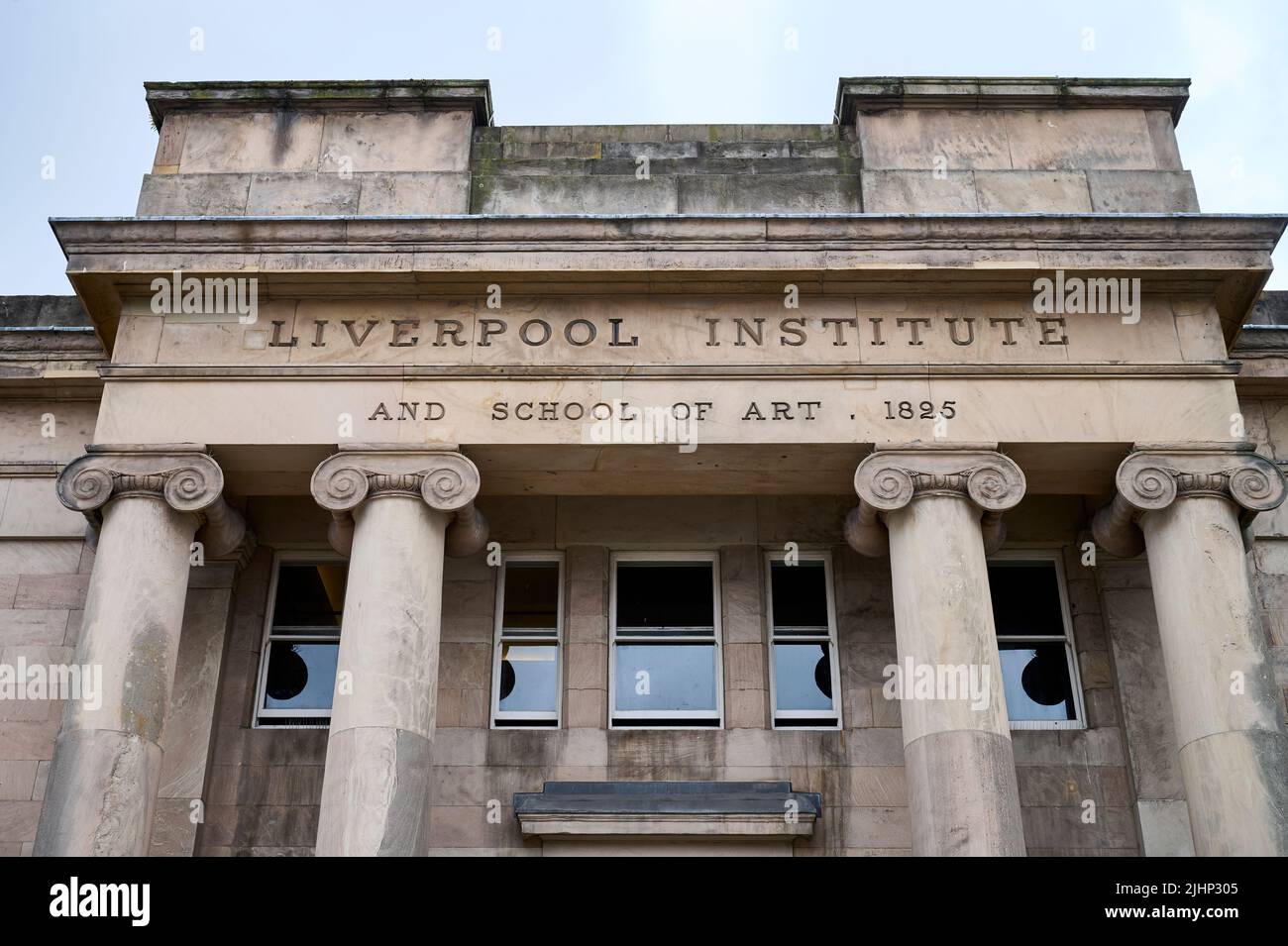 Liverpool Institute and school of art and now part of LIPA Stock Photo ...