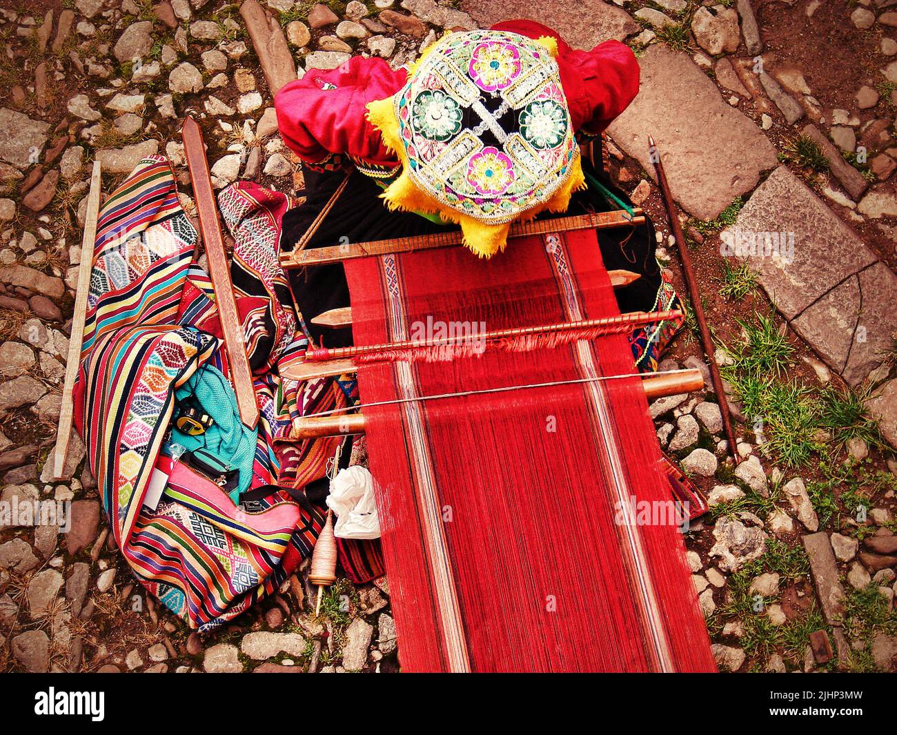 Inca weaving tradition hi-res stock photography and images - Alamy