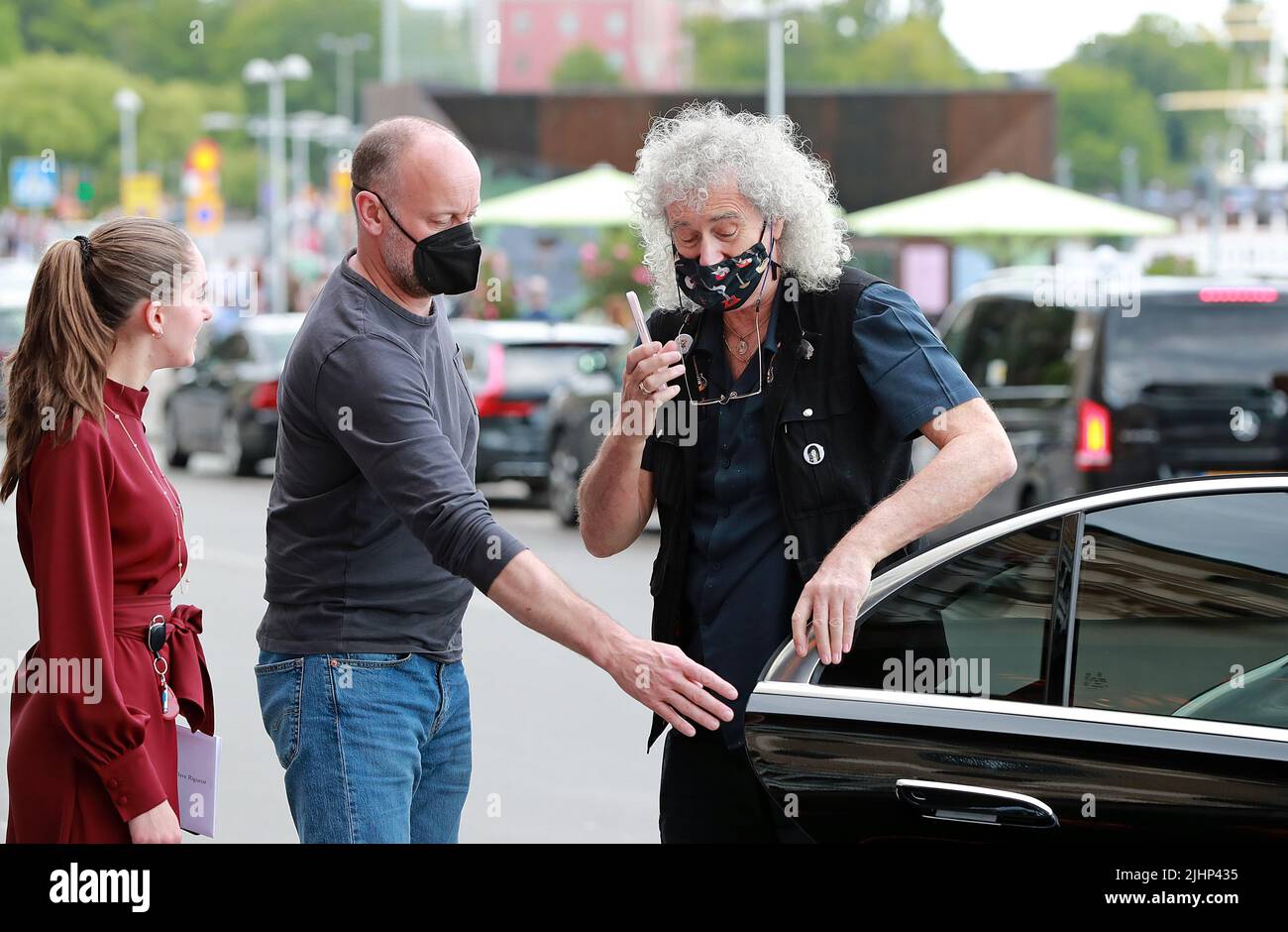 Brian may and wife hi-res stock photography and images - Alamy