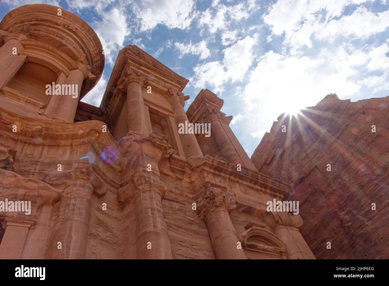 Petra: Ed Deir Stock Photo - Alamy