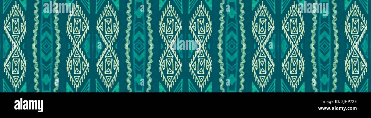 Vintage tribal ribbon. Seamless ethnic background. Art aztec pattern ...