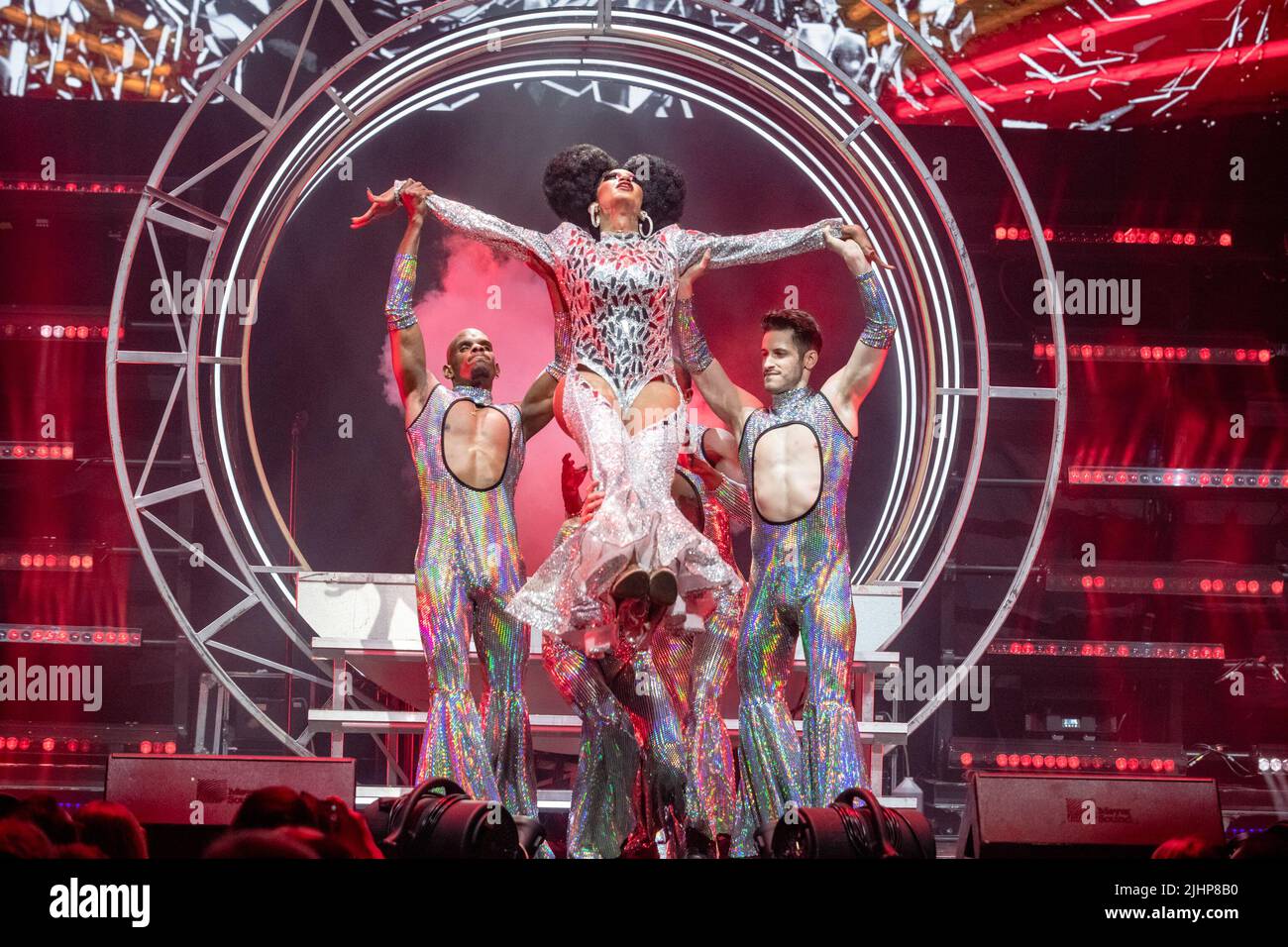 AUSTIN, TX - JULY 19: Angeria performs on stage during RuPaul's Drag ...