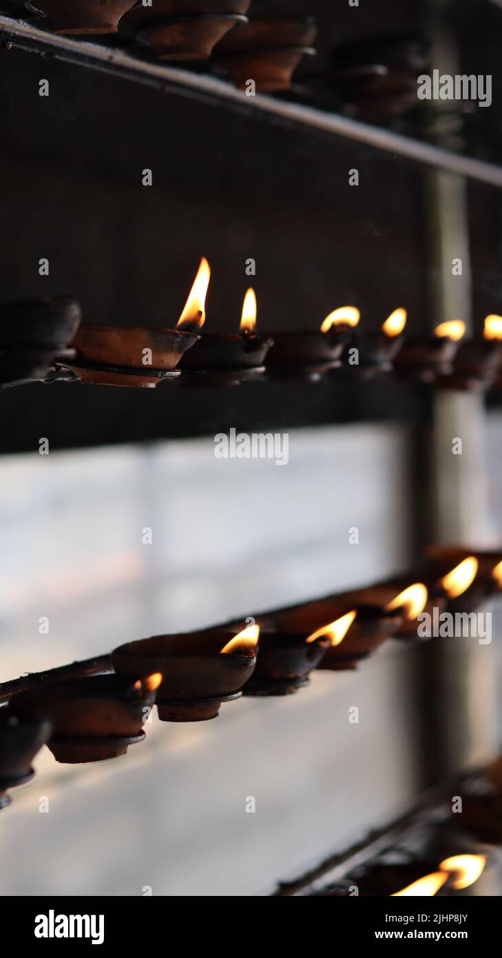Oil lamp row hi-res stock photography and images - Alamy