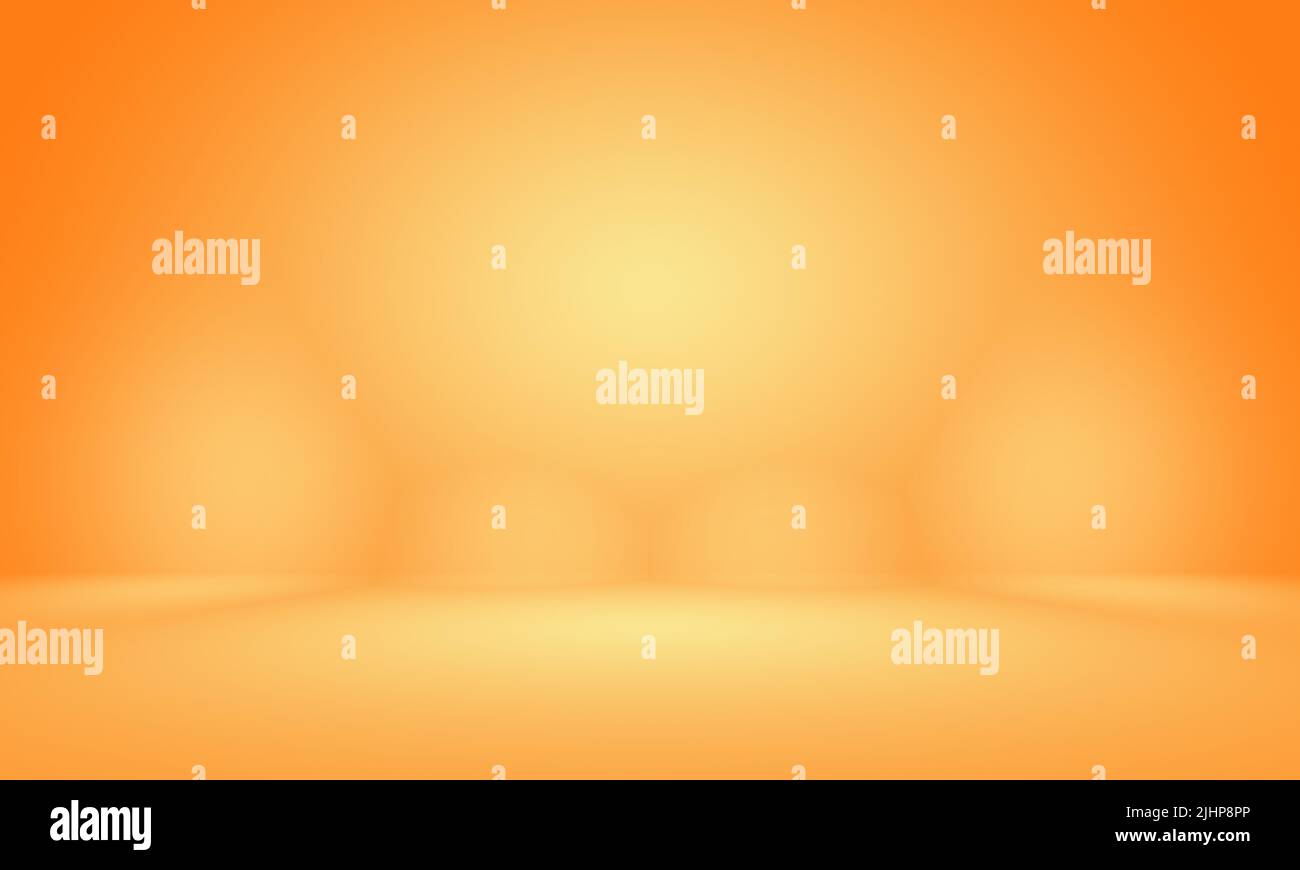 Abstract Smooth Orange background layout design,studio,room, web ...