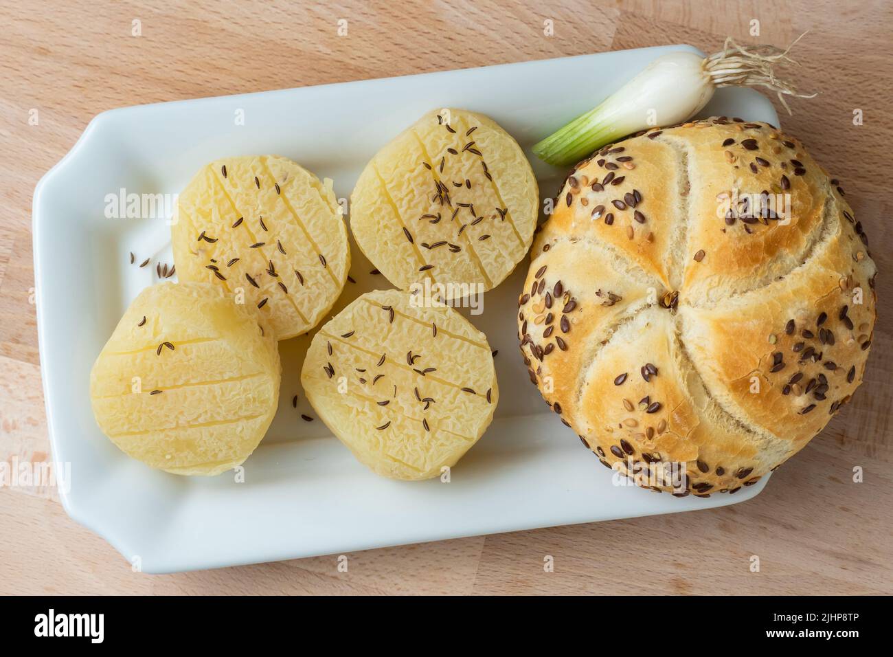 Czech smelly cheese. Stinky cheese. Aromatic delicacy. Dairy products ...