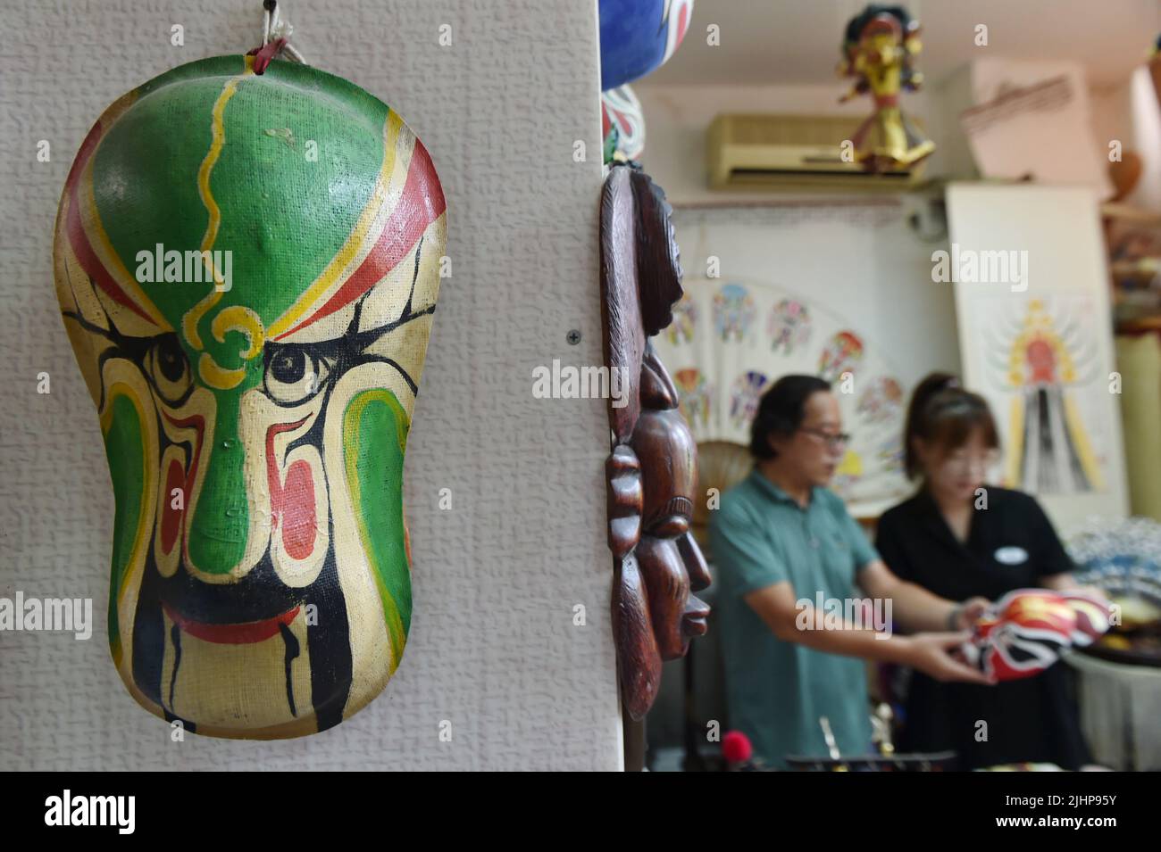 NANJING, CHINA - JULY 20, 2022 - Yan Lei, 55, inheritor of China's ...