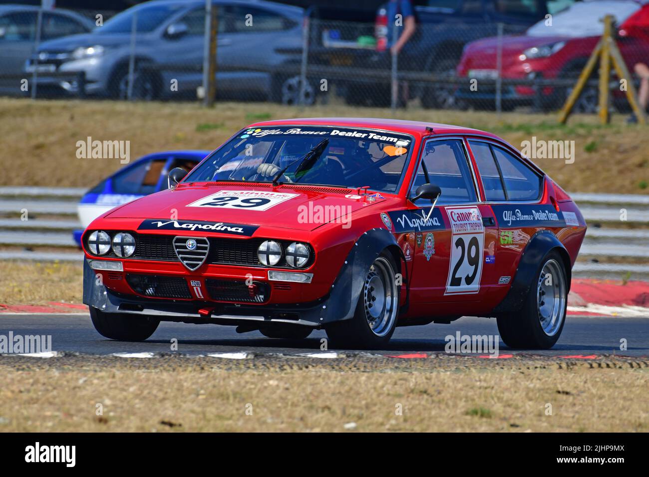 Chris Snowdon, Alfa Romeo Alfetta 2000 GTV, HRDC Classic Alfa Challenge ...