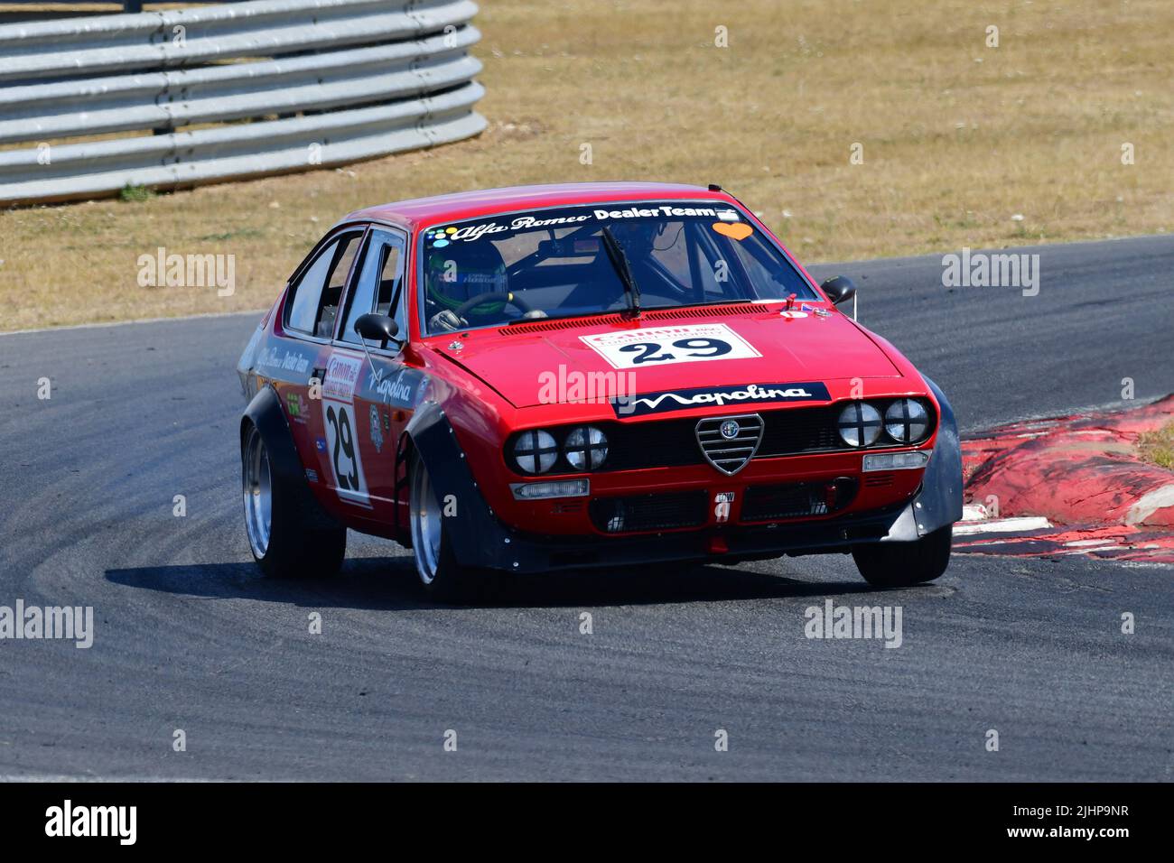 Chris Snowdon, Alfa Romeo Alfetta 2000 GTV, HRDC Classic Alfa Challenge ...