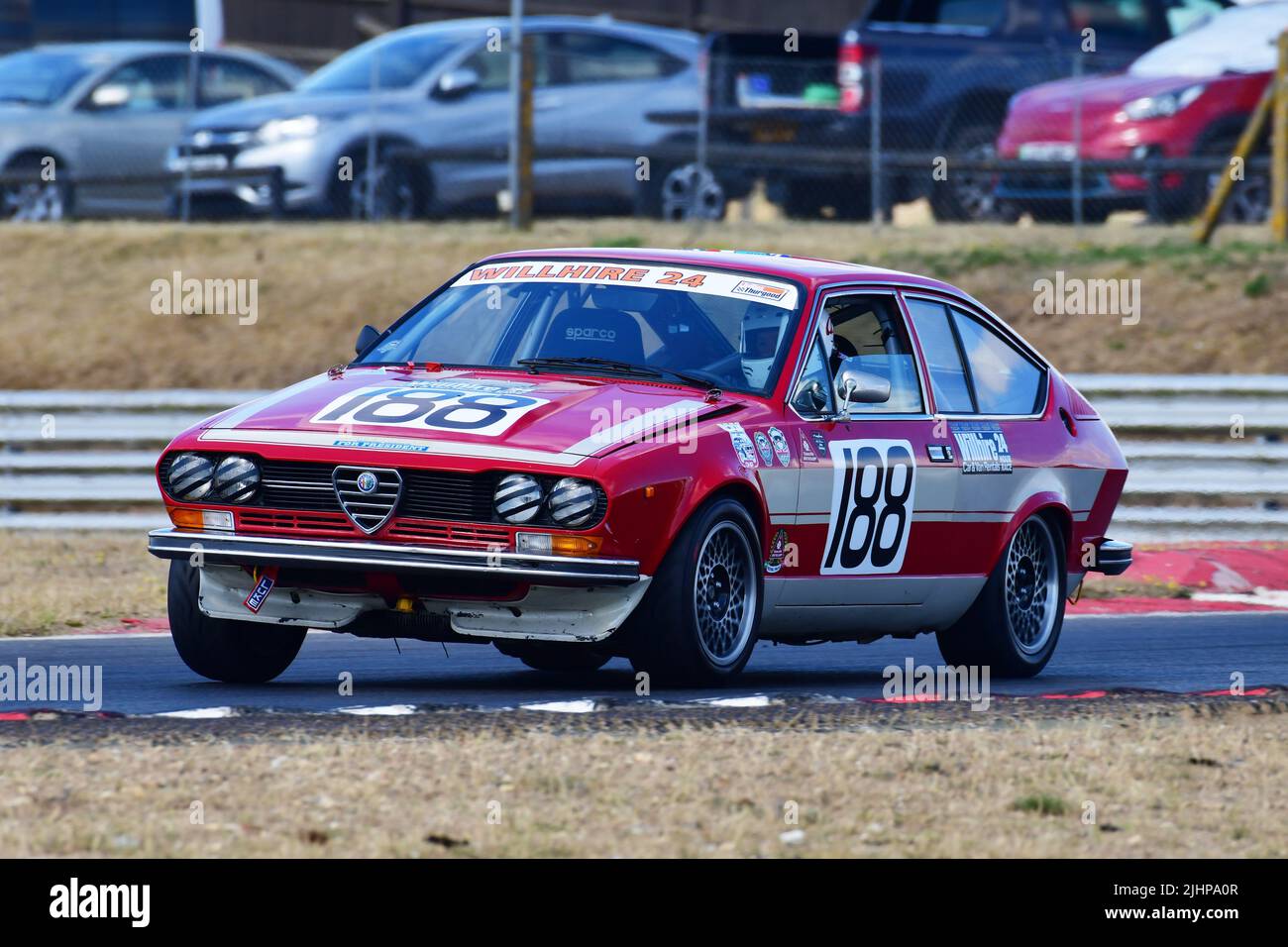 Micky Bolton, Alfa Romeo Alfetta GT, HRDC Classic Alfa Challenge for ...