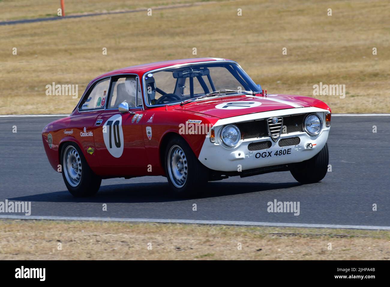 Richard Norris, Alfa Romeo Sprint GT, HRDC Classic Alfa Challenge for ...