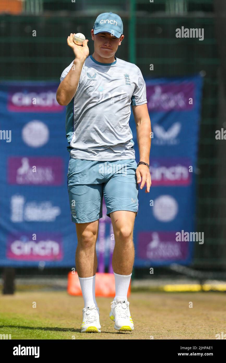 England's Matthew Potts during a training session at Emirates Old ...