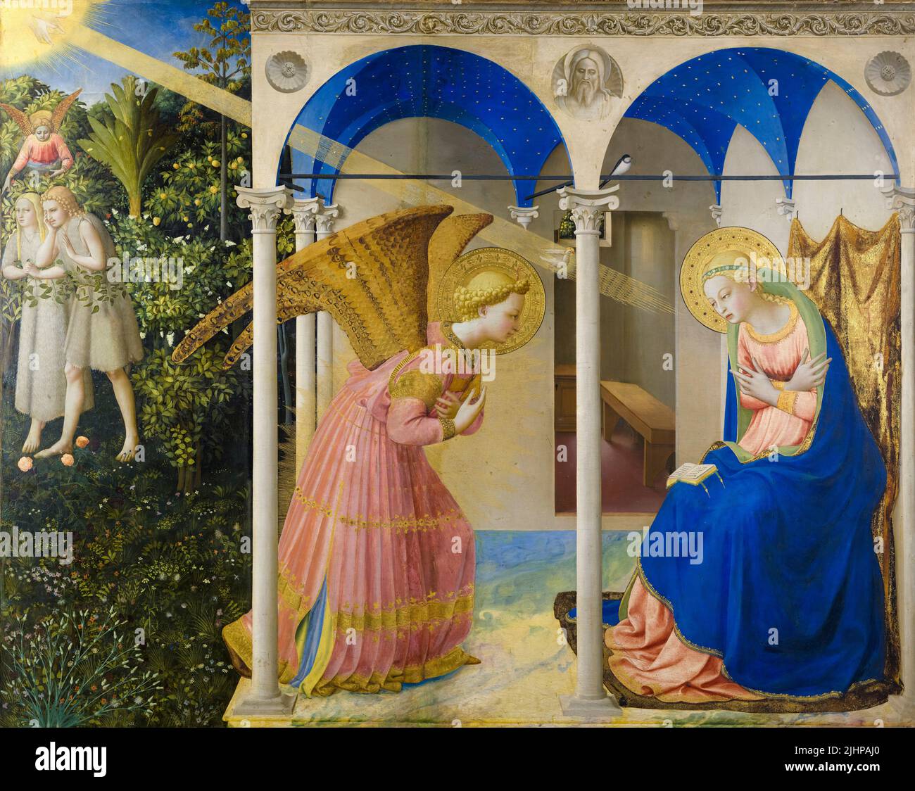 The Annunciation Fra Angelico Art Style