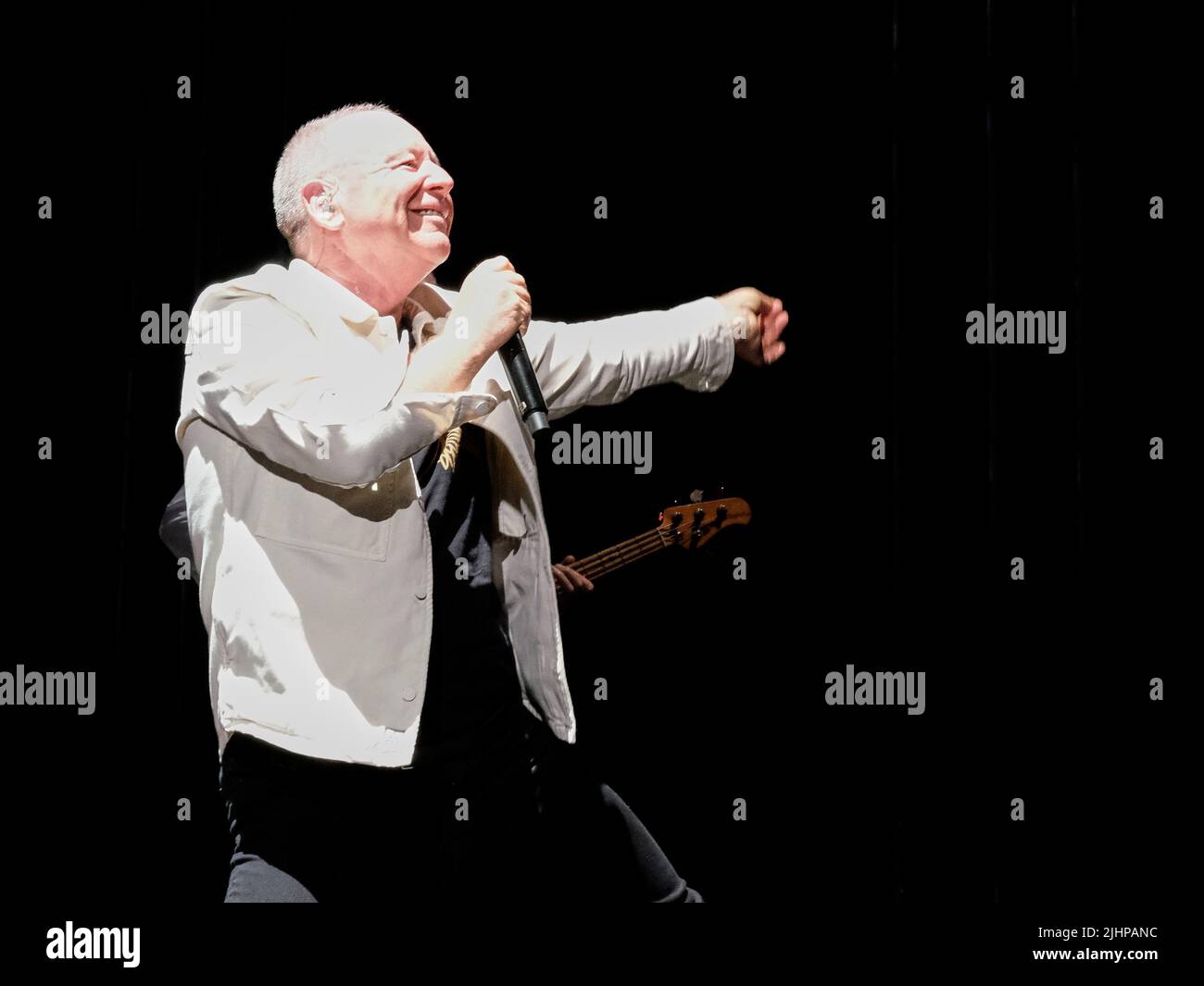 Arena, Verona, Italy, July 18, 2022, Jim Kerr during Simple MInds - 40 ...