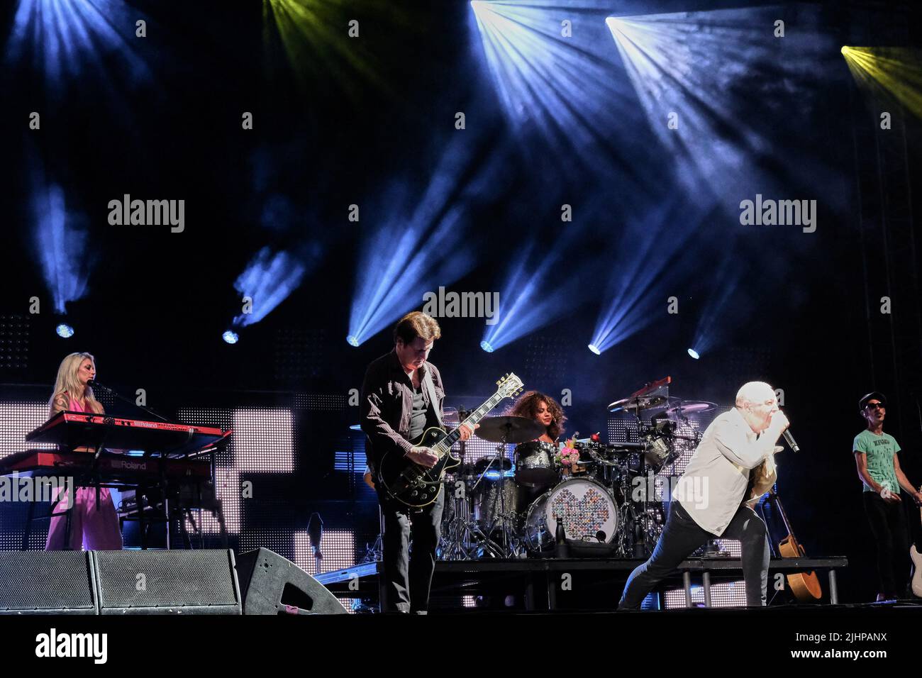Arena, Verona, Italy, July 18, 2022, Simple Minds during Simple MInds ...