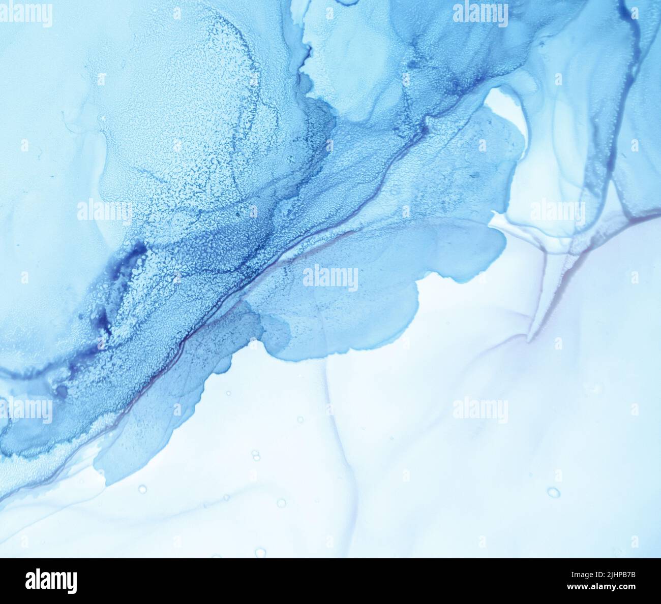 Ink Colours Mix. Art Wave Wallpaper. Indigo Liquid Paint. Ink Colours ...