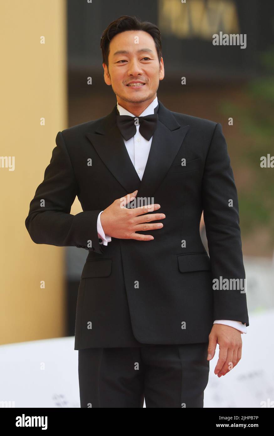 20th July, 2022. S. Korean actor Park Hae-soo South Korean actor Park Hae-soo walks on the red ...