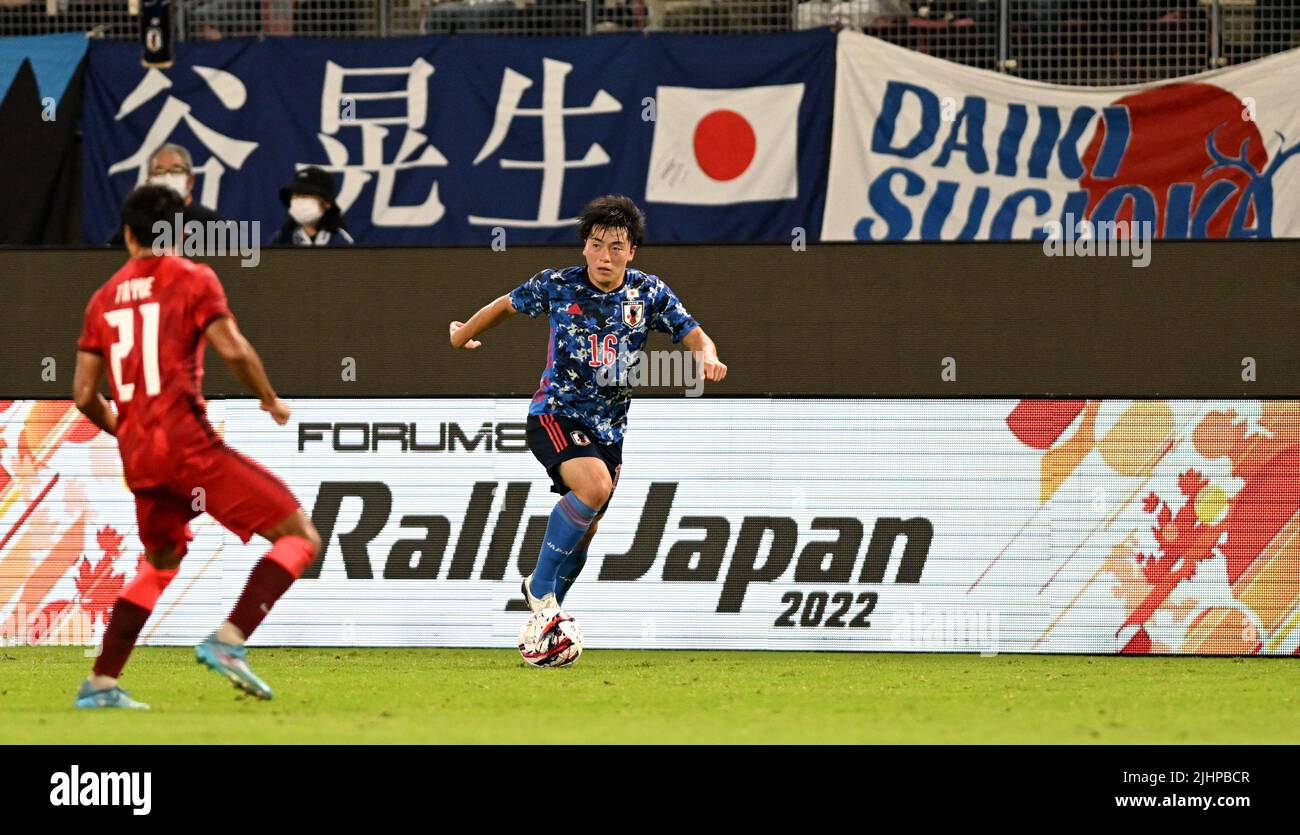 Ibaraki, Japan. 19th July, 2022. Yuki Soma (JPN) Football/Soccer : EAFF ...