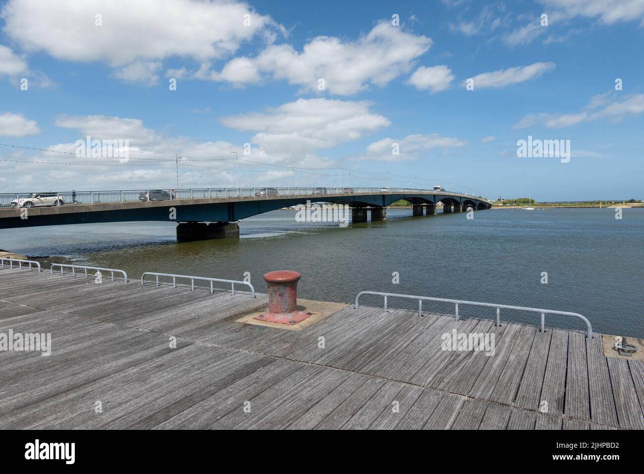 Wexford Bridge from Wexford Harbour Stock Photo - Alamy