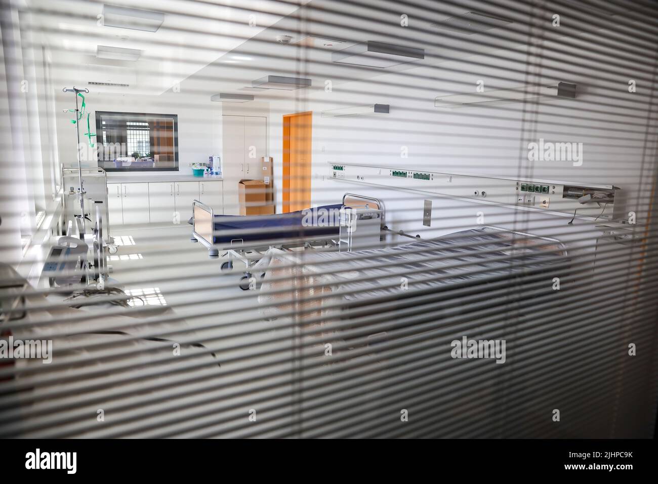 Leipzig, Germany. 15th July, 2022. View of an ITS room in the new ...