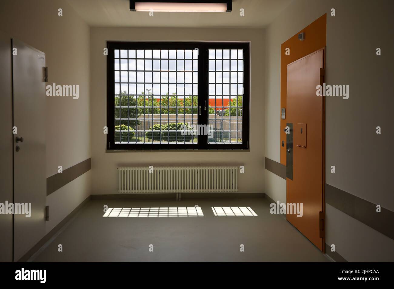 Leipzig, Germany. 15th July, 2022. View of the new prison hospital at ...