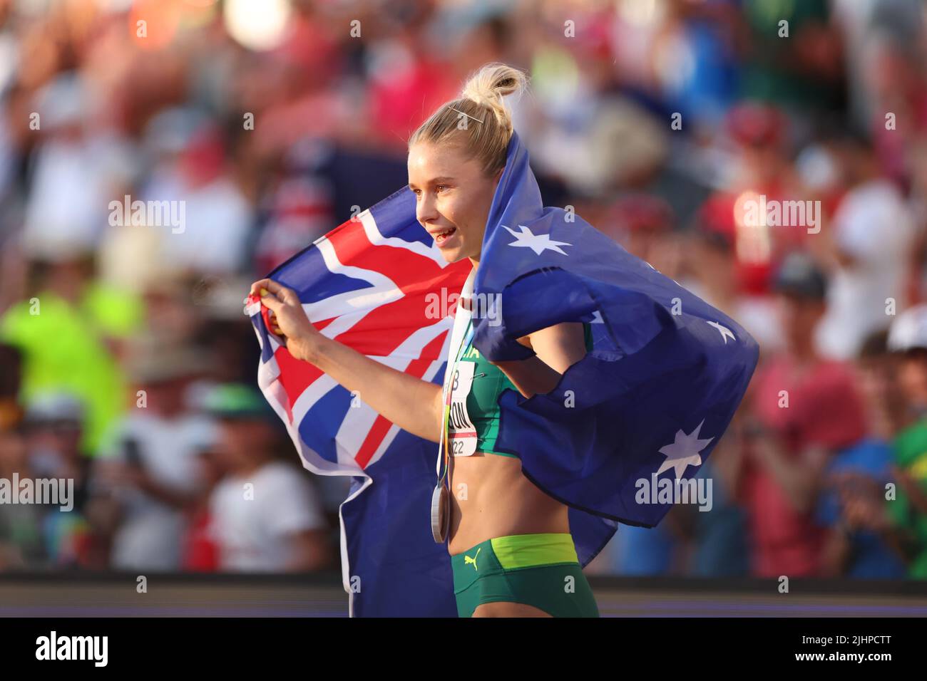 Hayward Field, Eugene, Oregon, USA. 19th July, 2022. Eleanor Patterson ...