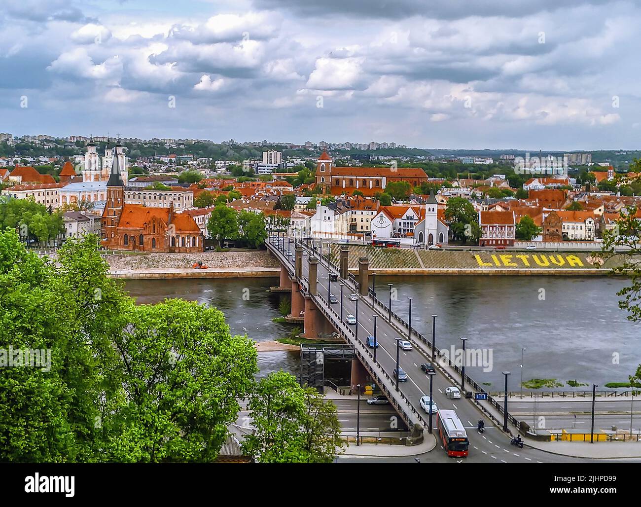 Kaunas city center hi-res stock photography and images - Alamy