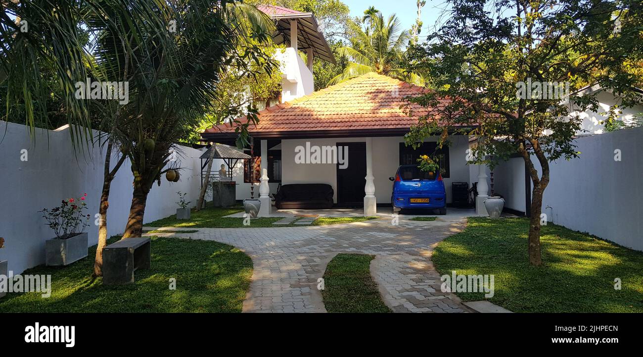 Beautiful home with nature Stock Photo - Alamy