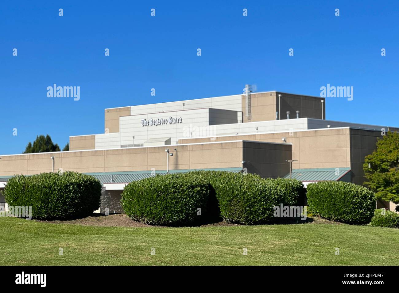 A general overall view of the Register-Guard newspaper and editorial ...