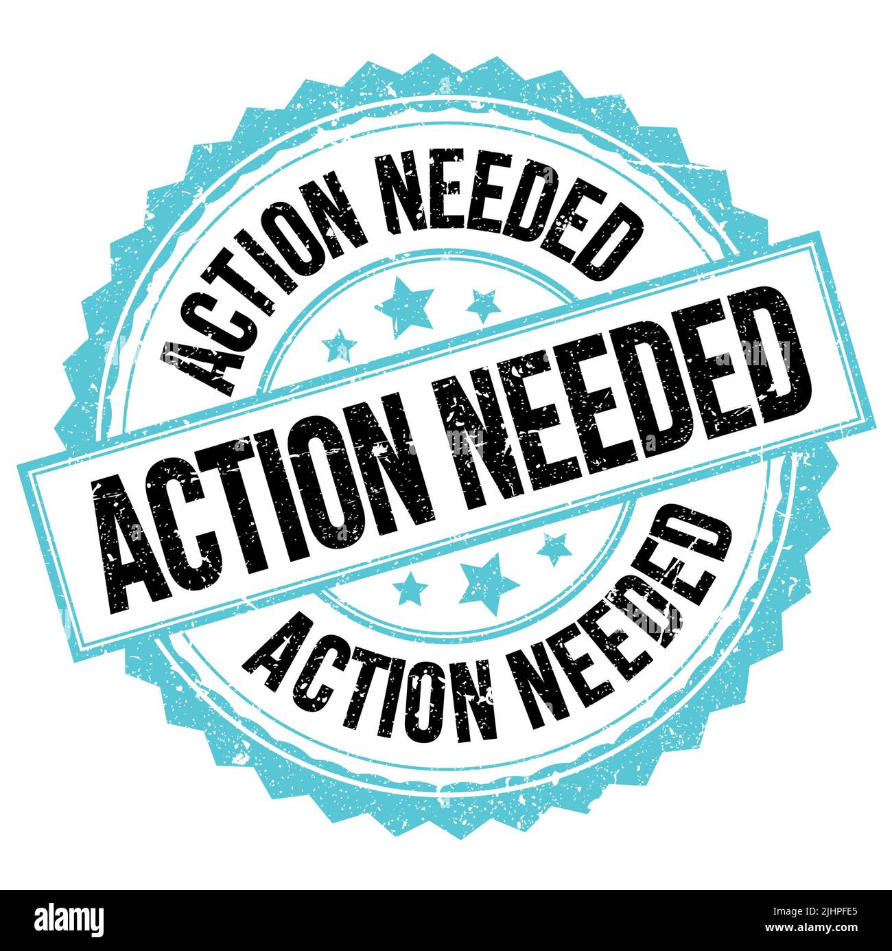 Action needed stamp hi-res stock photography and images - Alamy
