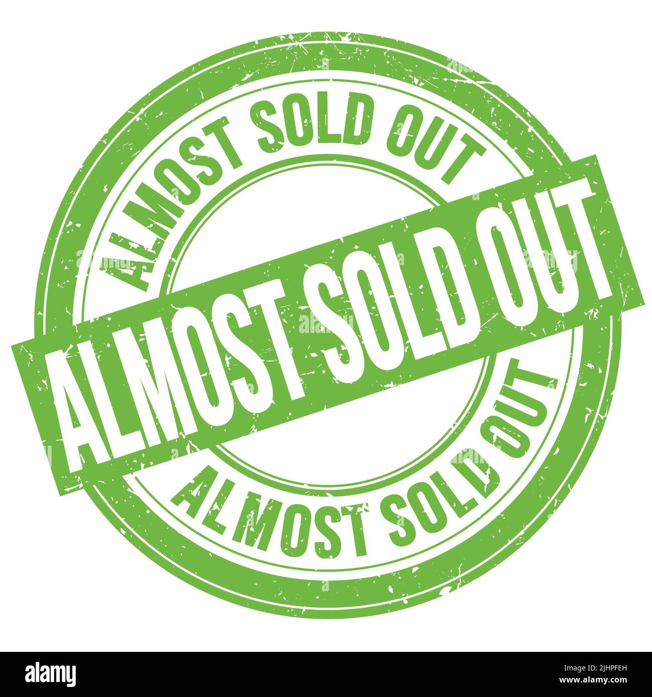 Almost sold out text hi-res stock photography and images - Alamy