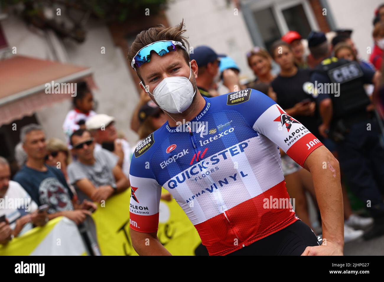 French Florian Senechal of Quick-Step Alpha Vinyl pictured at the start ...
