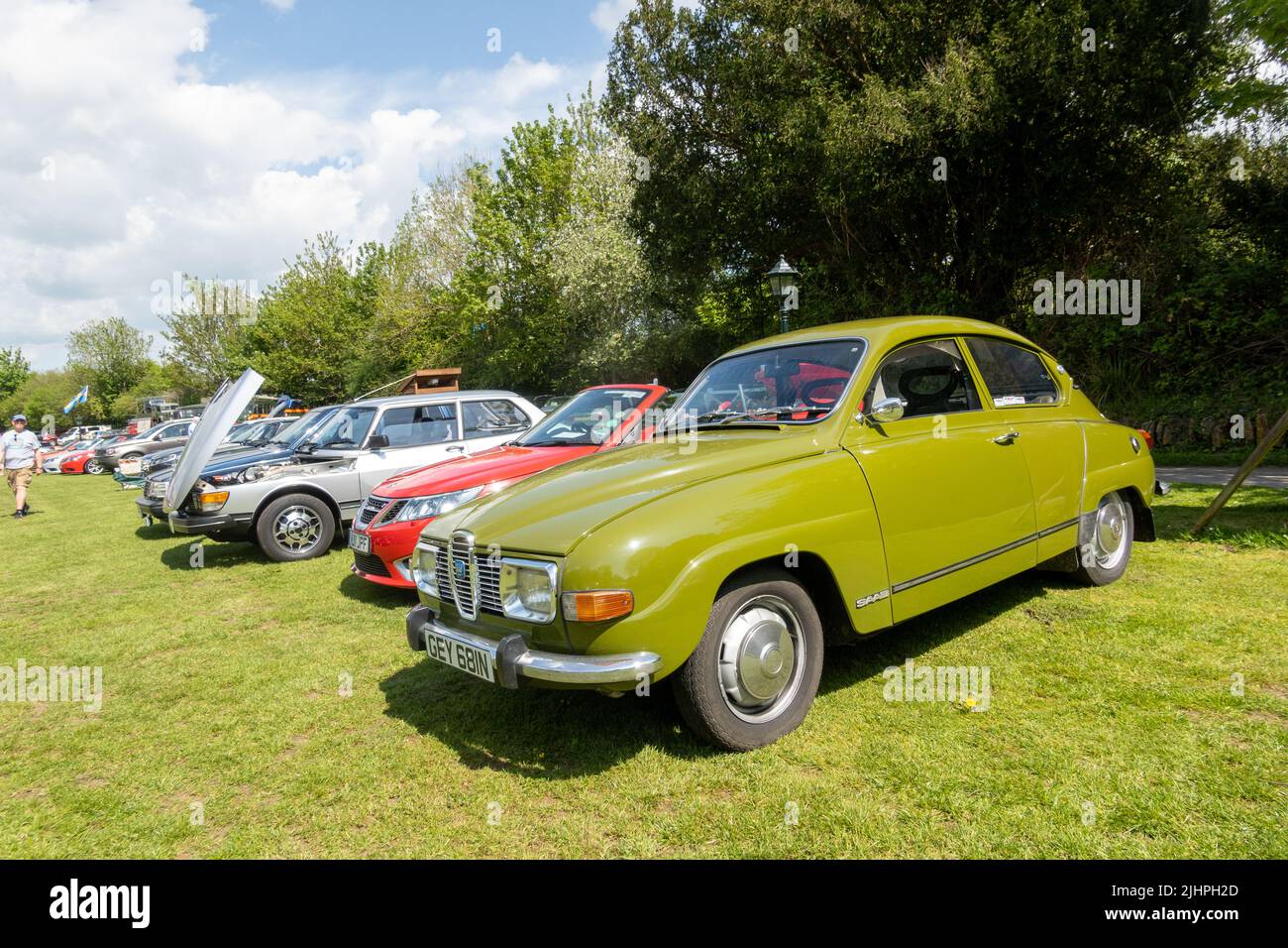 Swedish Day at Haselbury Mill Stock Photo - Alamy